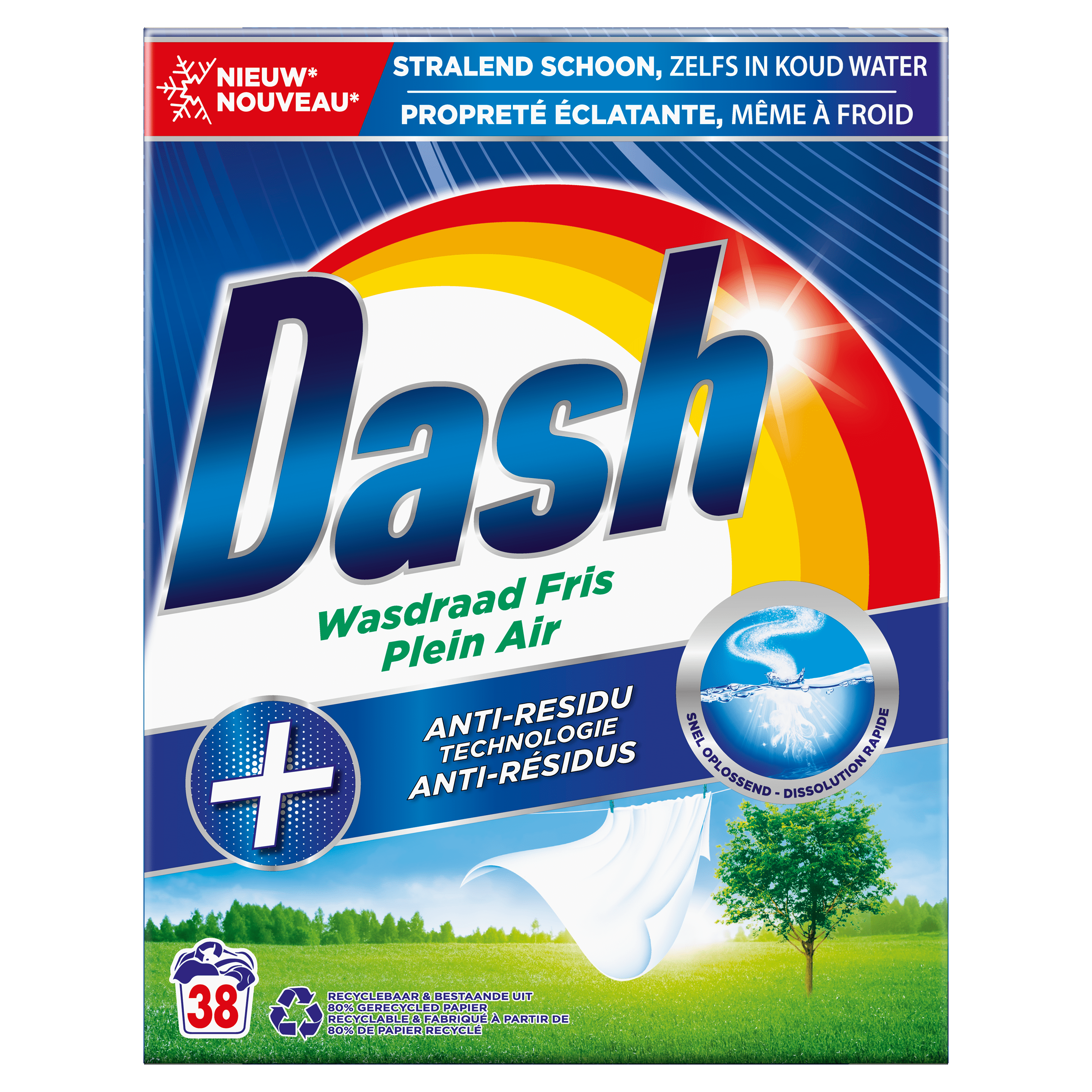 Dash Poeder Wasdraad Fris