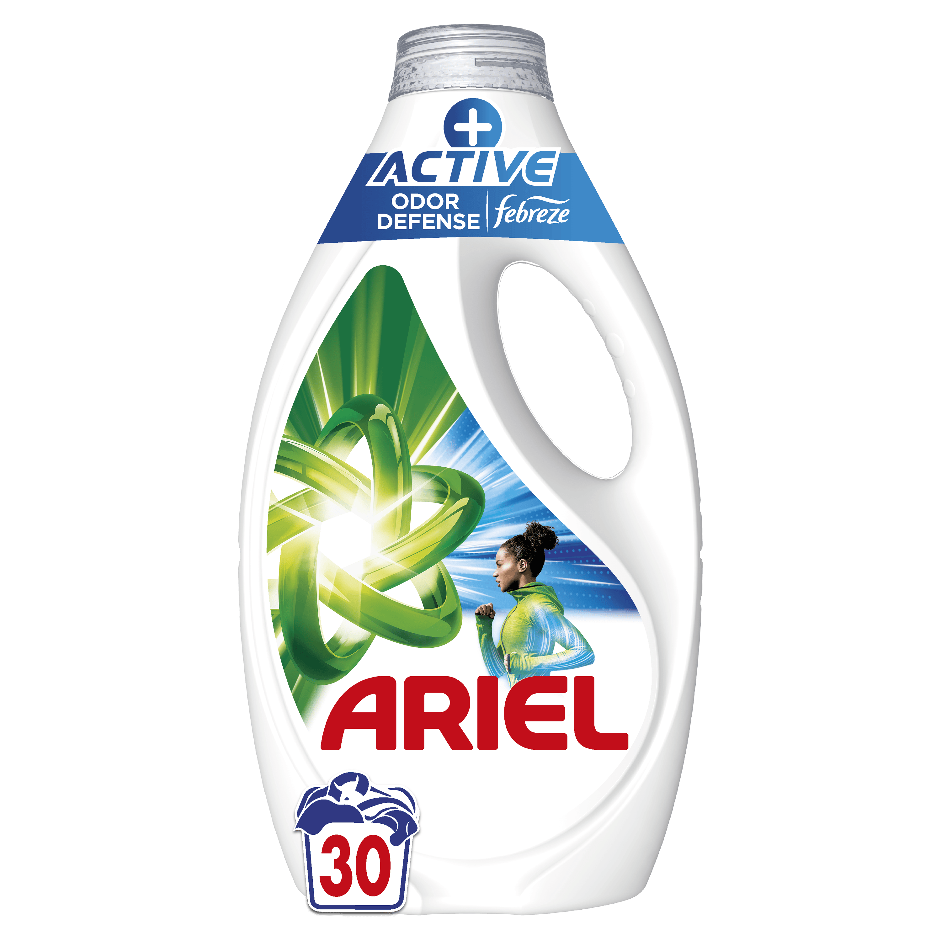 Ariel Lessive Liquide +Active Odor Defense