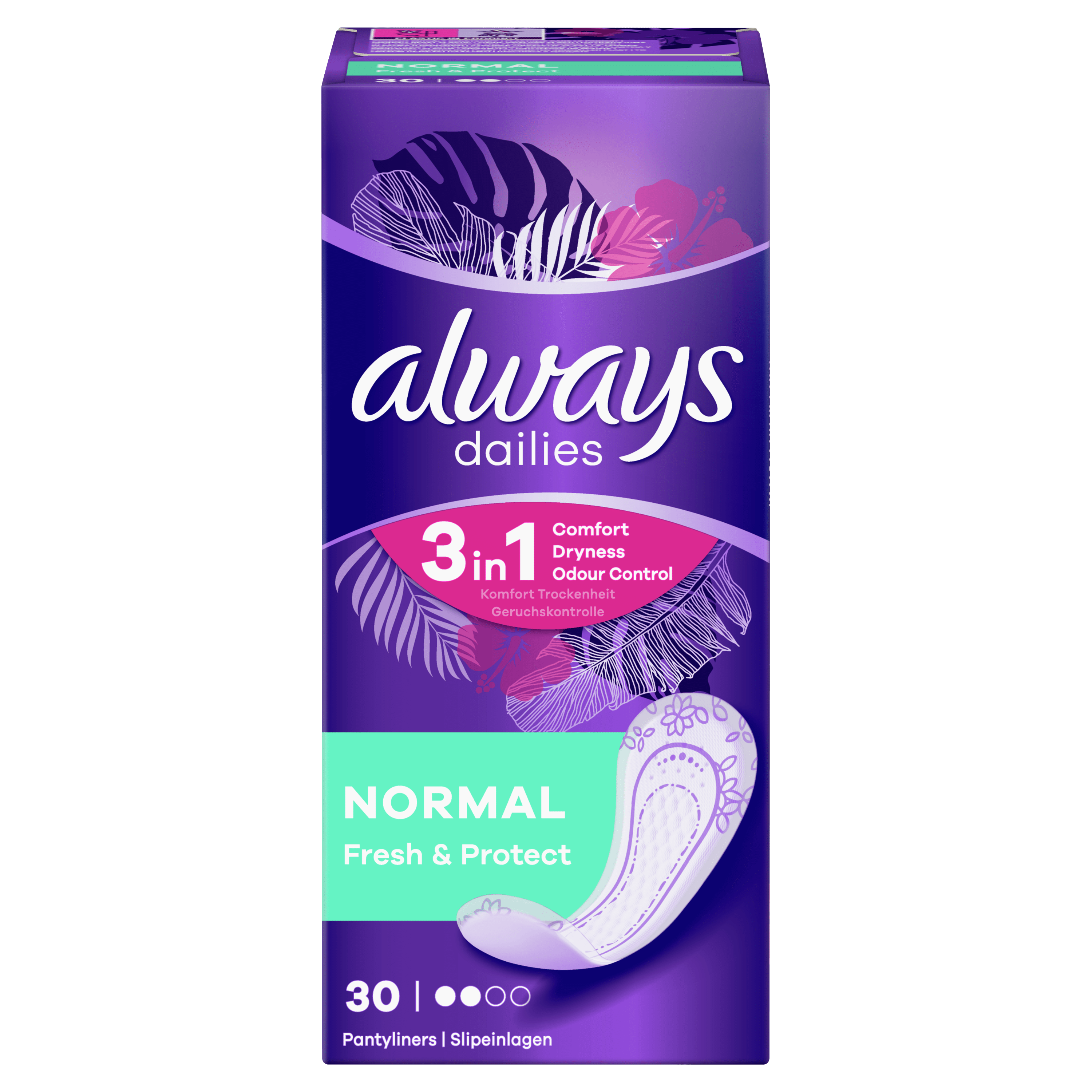 Protège-slips Always Dailies Normal Fresh & Protect