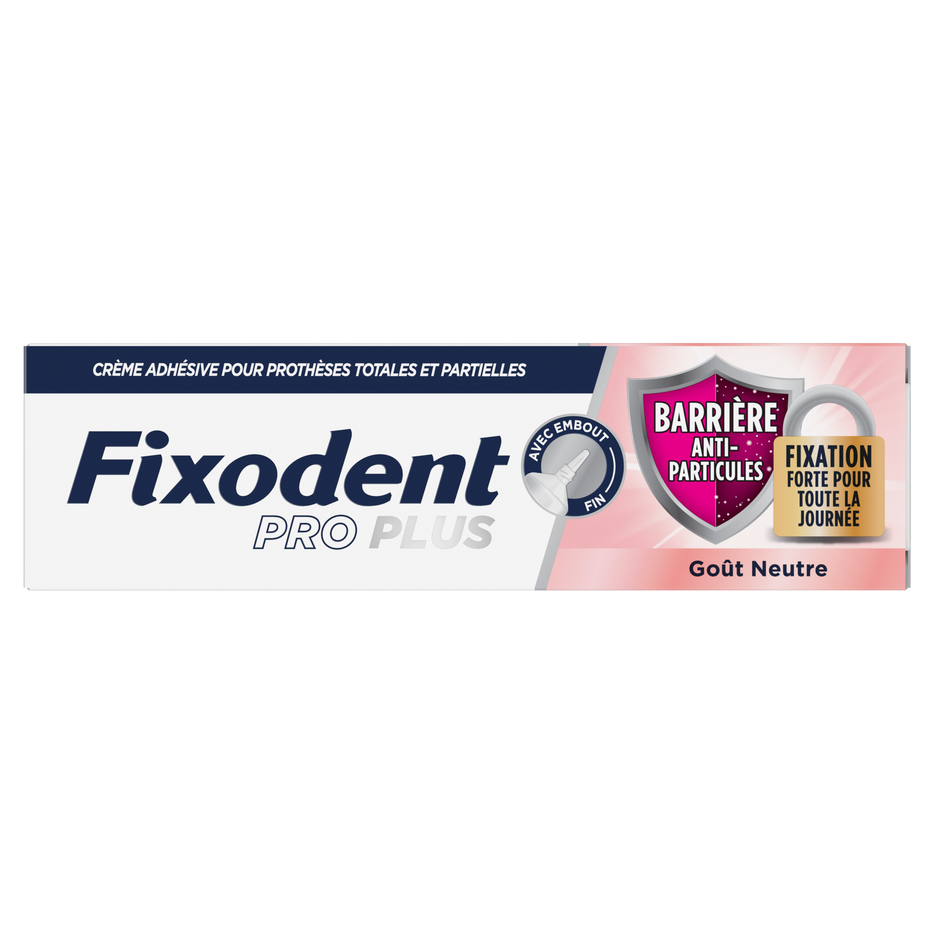 Fixodent Pro Plus Barrière Anti-Particules 40g