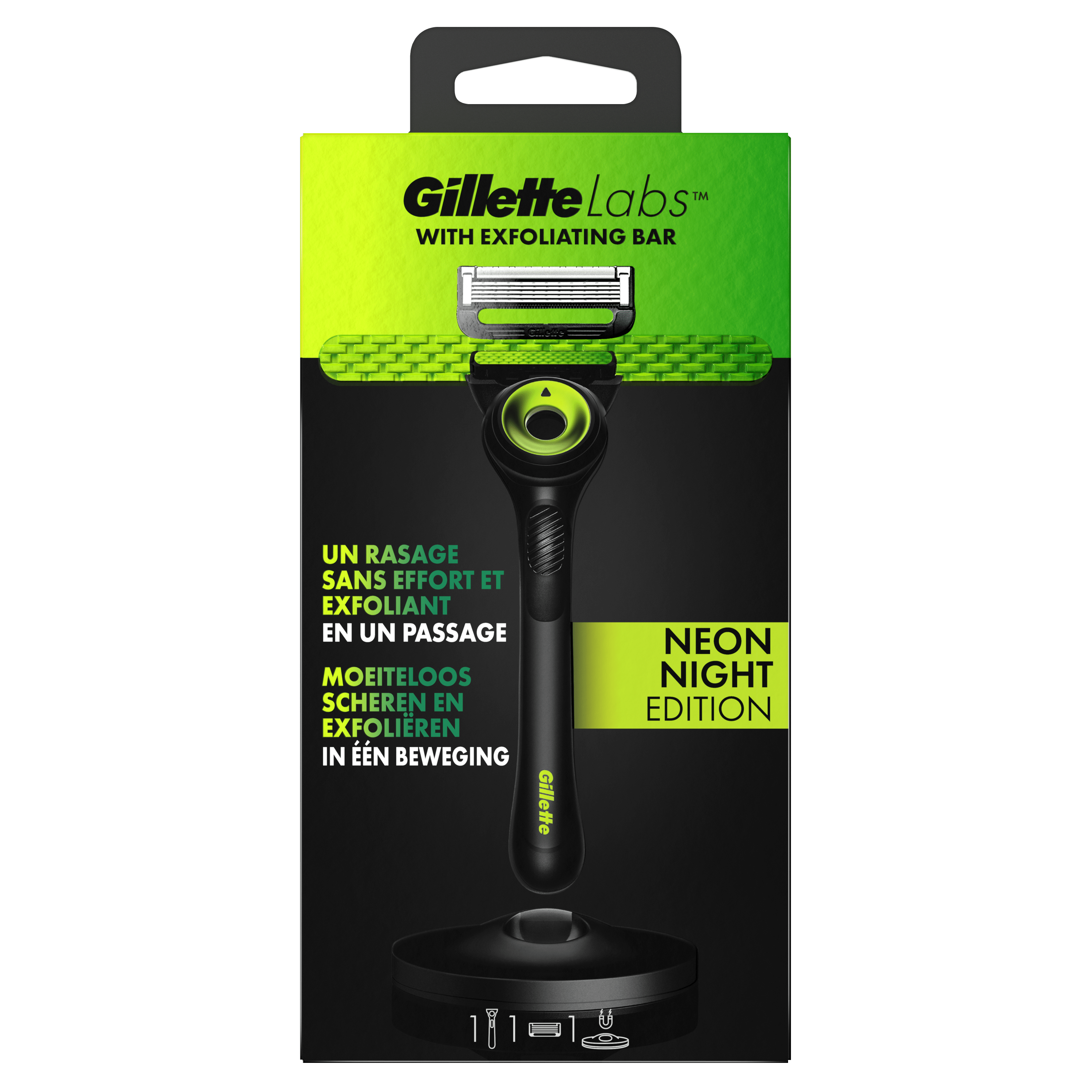 Rasoir GilletteLabs Edition Neon Night