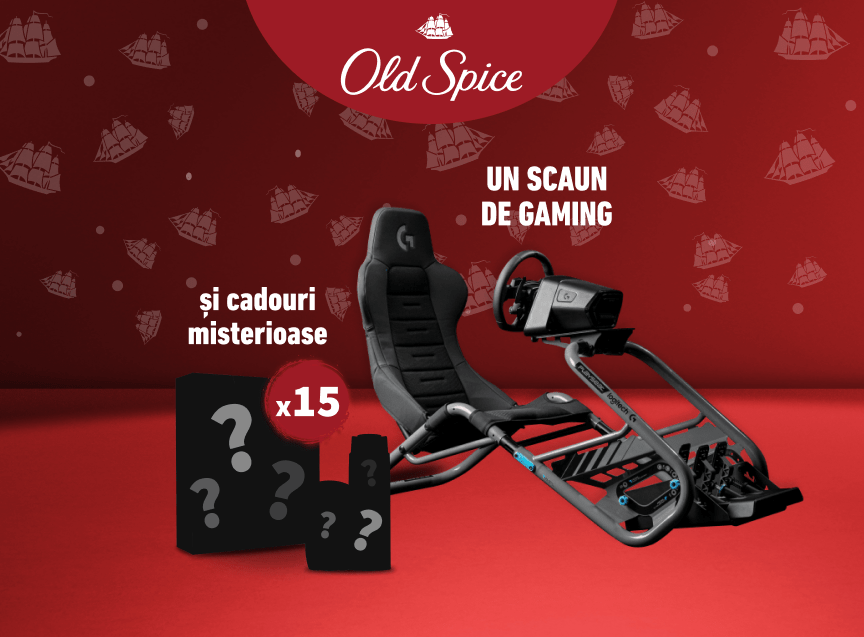 Setup perfect de gaming cu Old Spice!