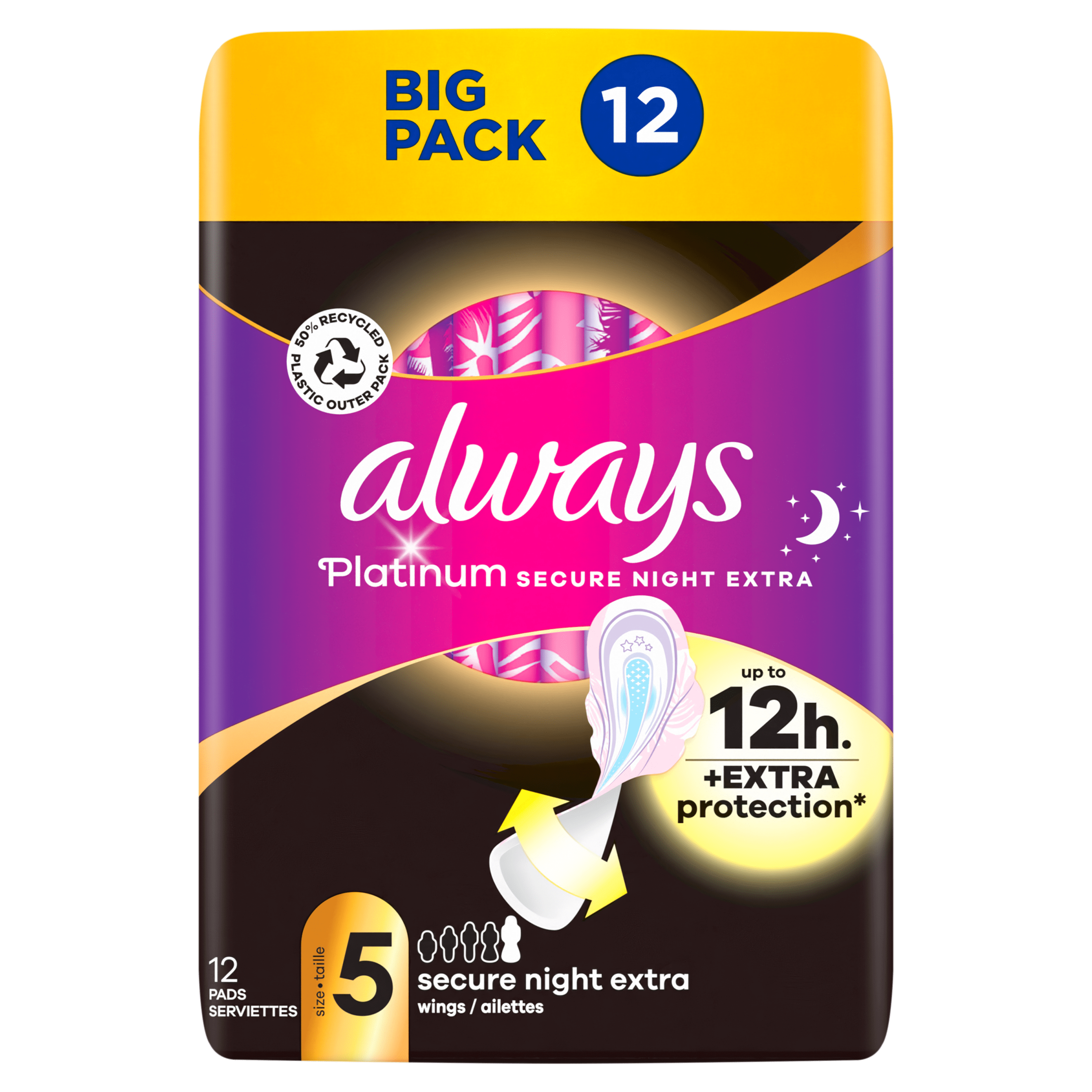 Always pads size 5 store