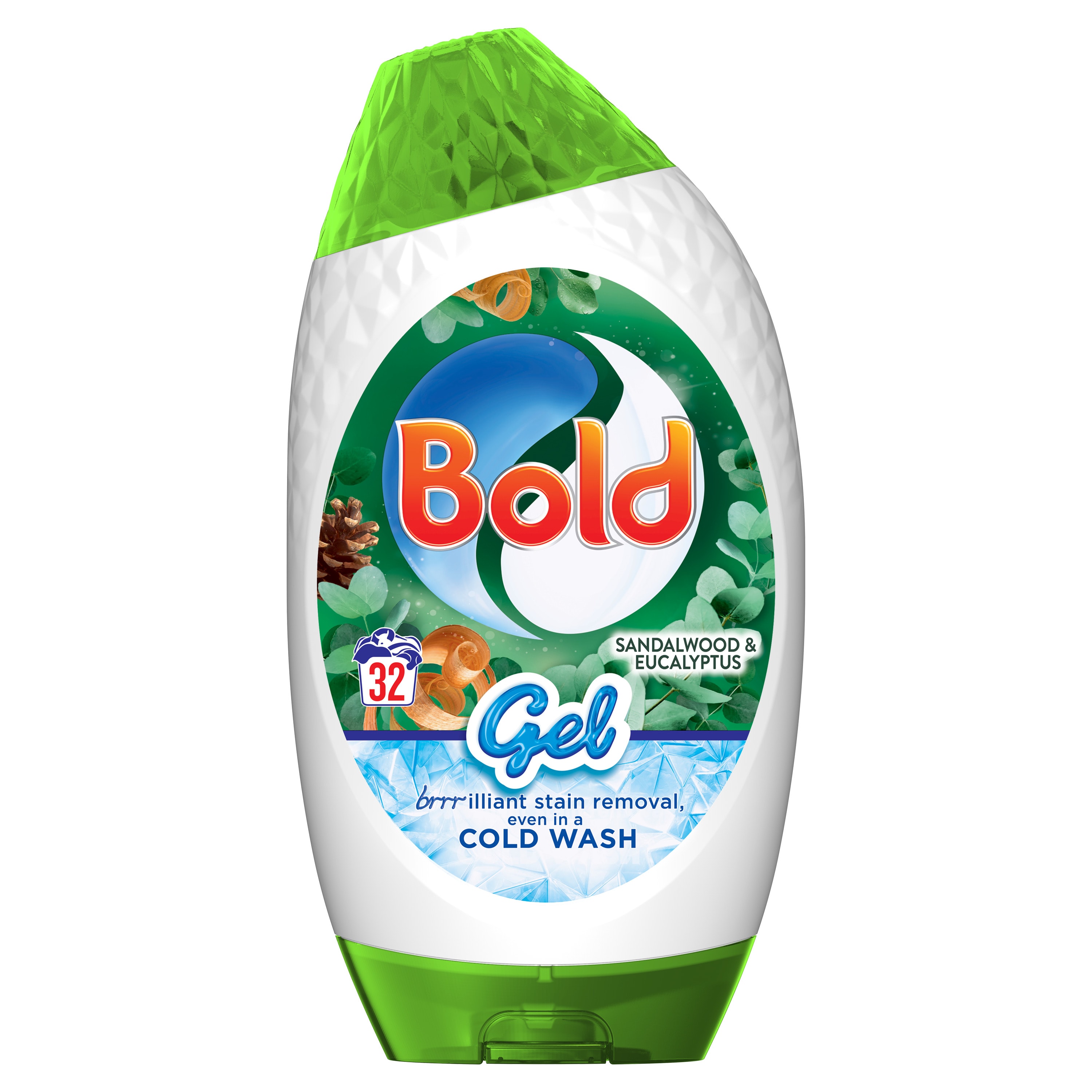 Bold Sandalwood and Eucalyptus Washing Liquid Gel