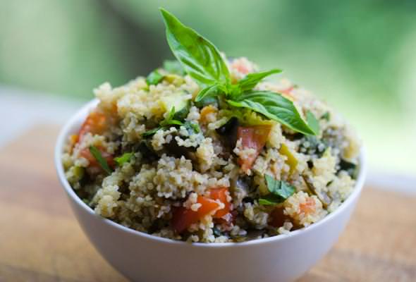 Couscous with Spring Vegetables