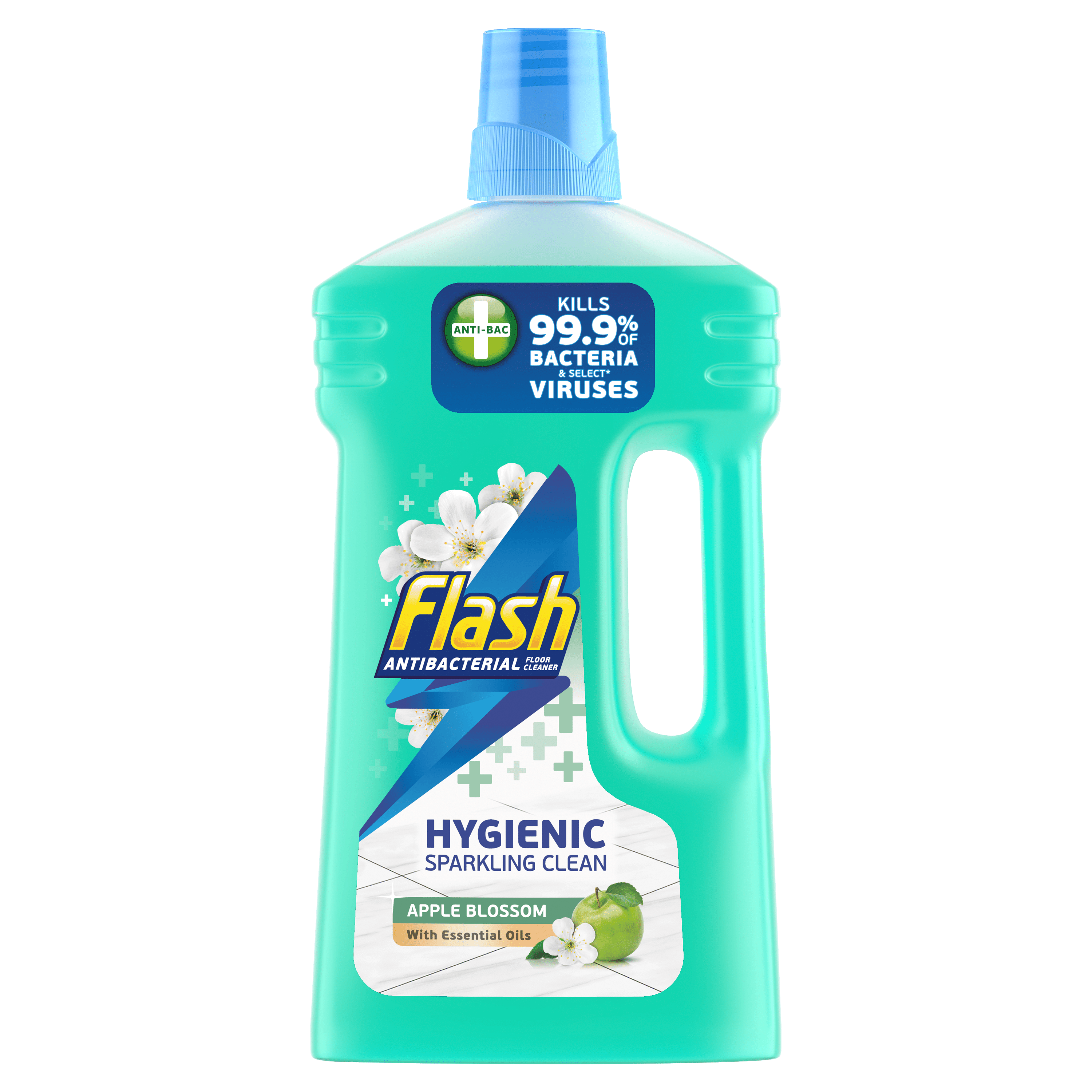 Flash Antibacterial Liquid Cleaner, Apple Blossom