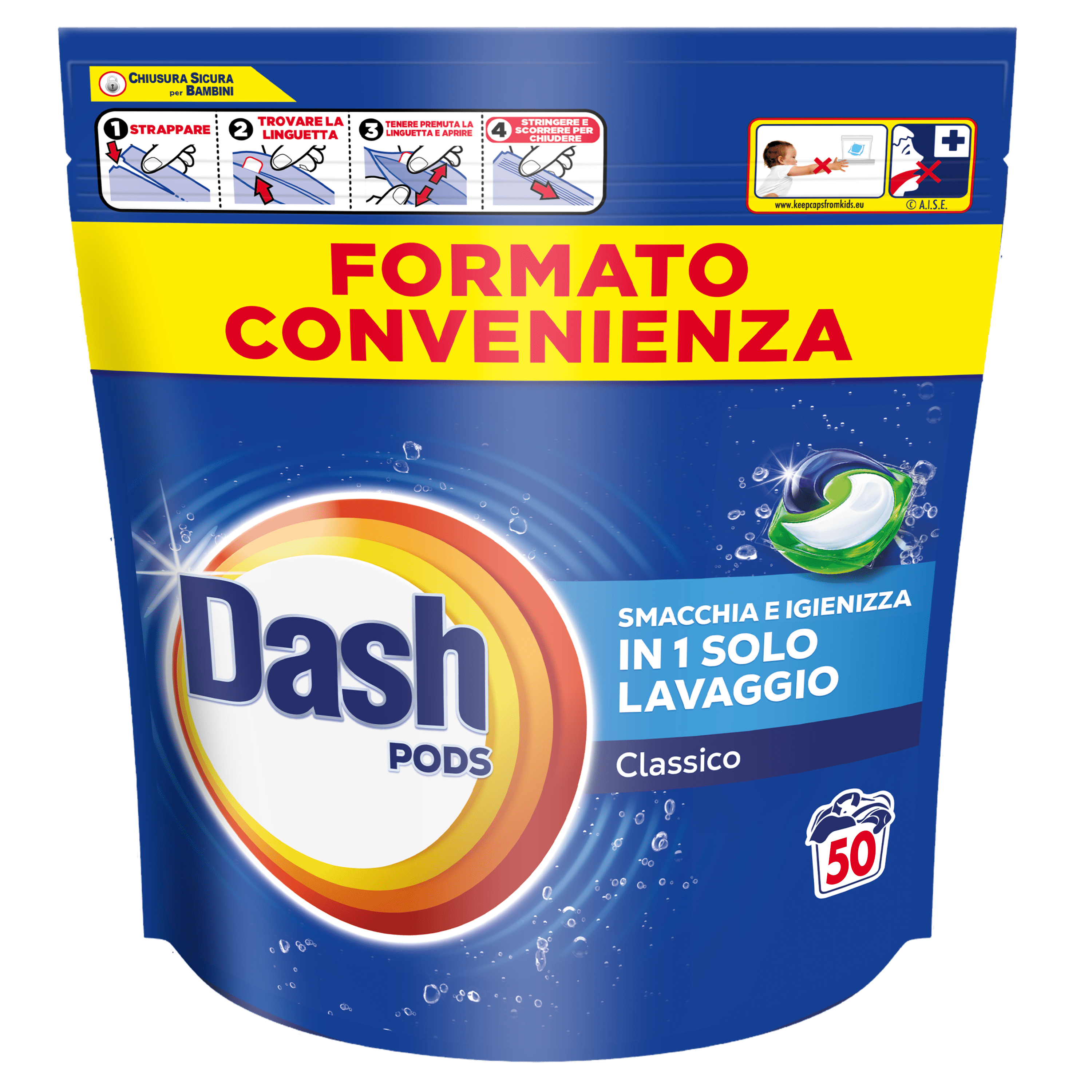 Dash Pods Regolare 50 lav