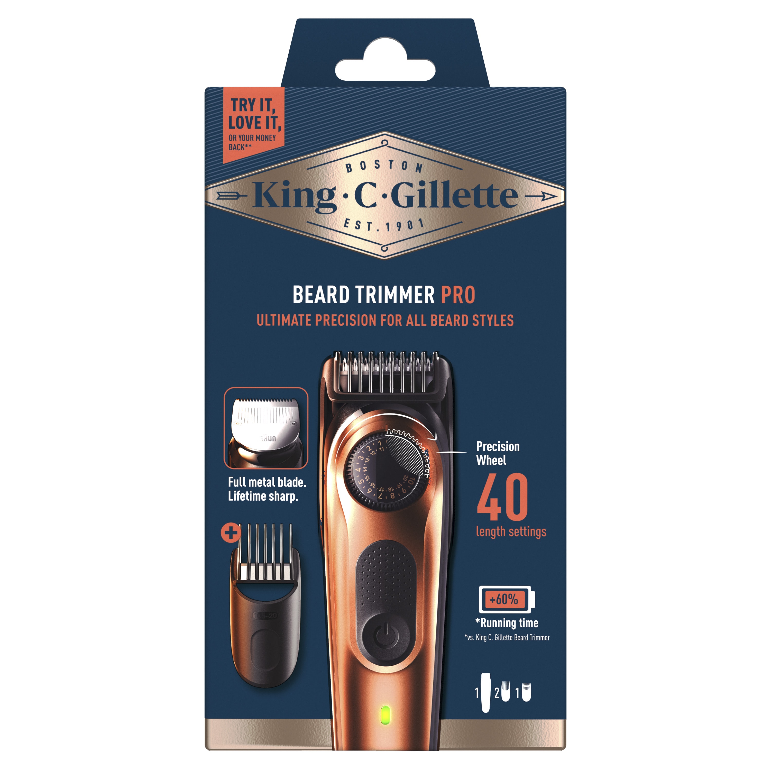 King C. Gillette Beard Trimmer Pro | Supersavvyme