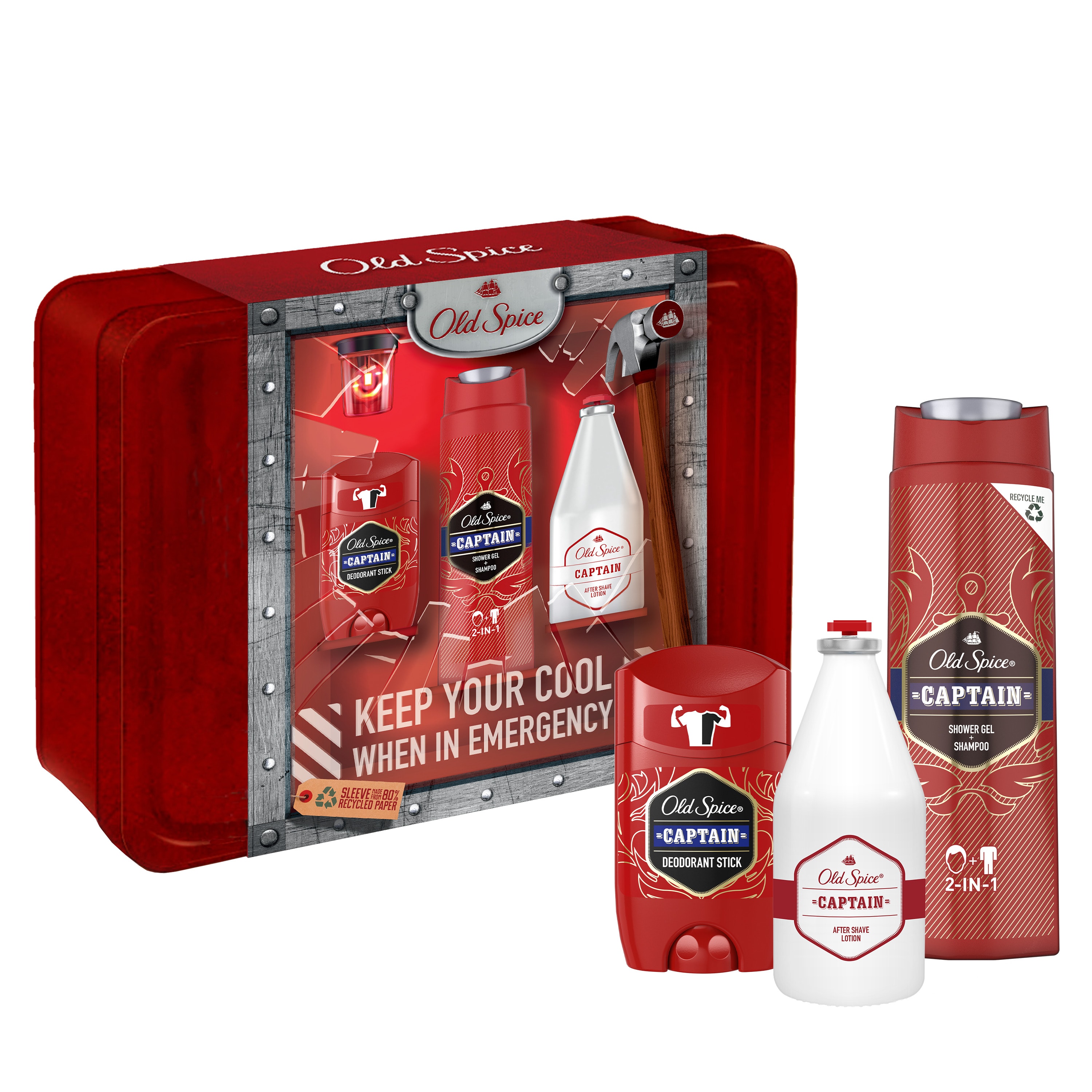 Old Spice Emergency Tin Kit Giftset
